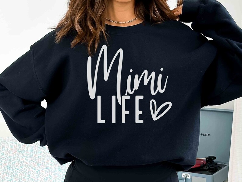 Mimi SVG Mimi Life SVG Svg's for Grandma's - Etsy