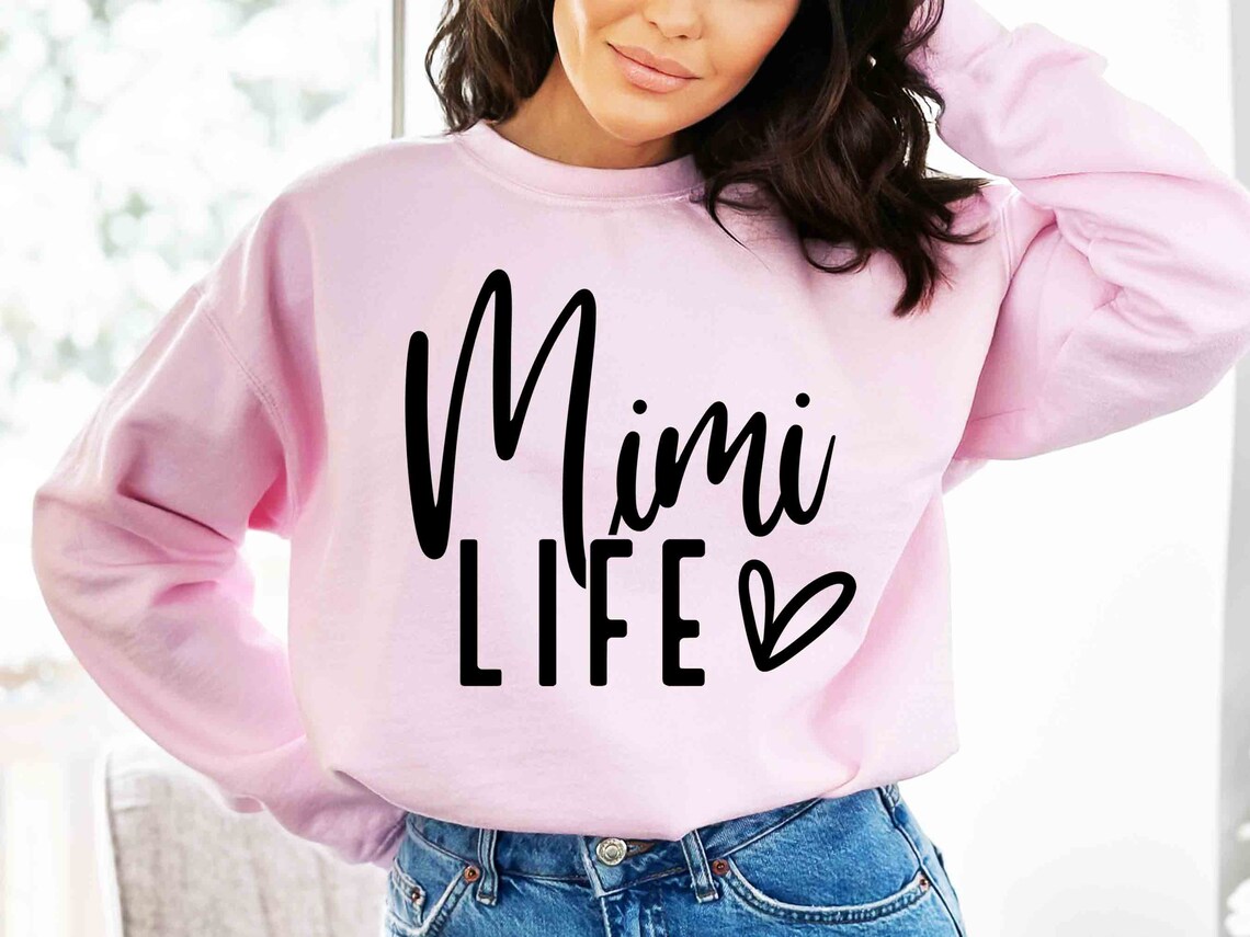 Mimi SVG Mimi Life SVG Svg's for Grandma's - Etsy