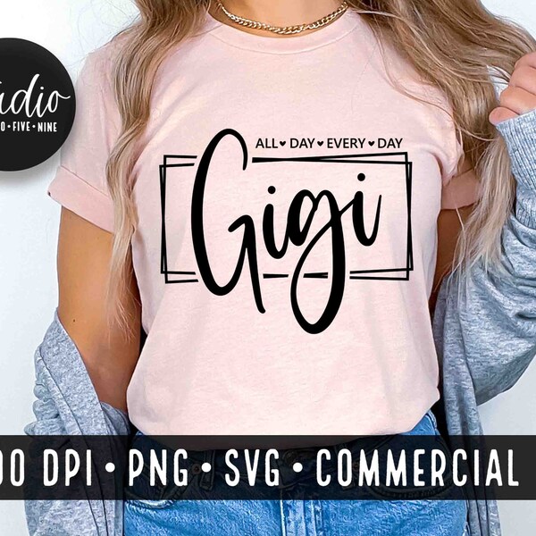 Gigi Svg - Etsy