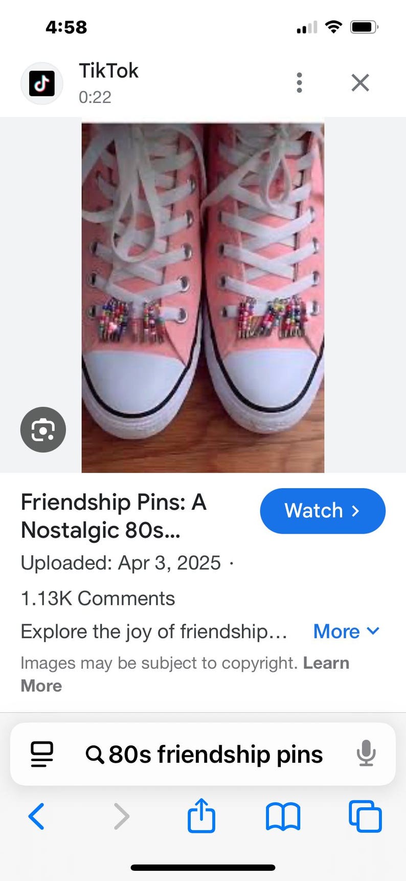 Retro 80s Style Friendship Pins - Etsy