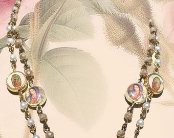 Virgin Mary Face Mask - Etsy