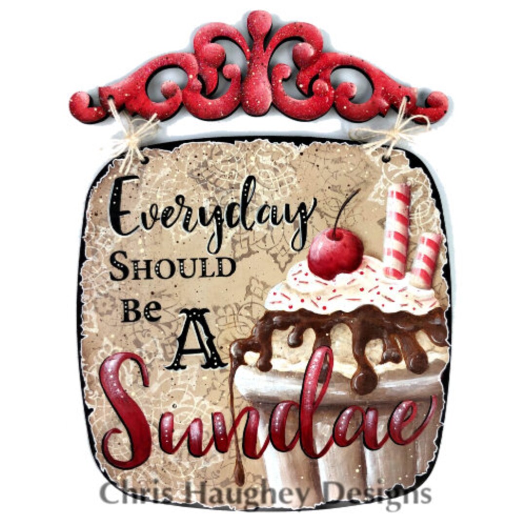 Everyday Should Be A Sundae E-pattern by Chris Haughey - Etsy