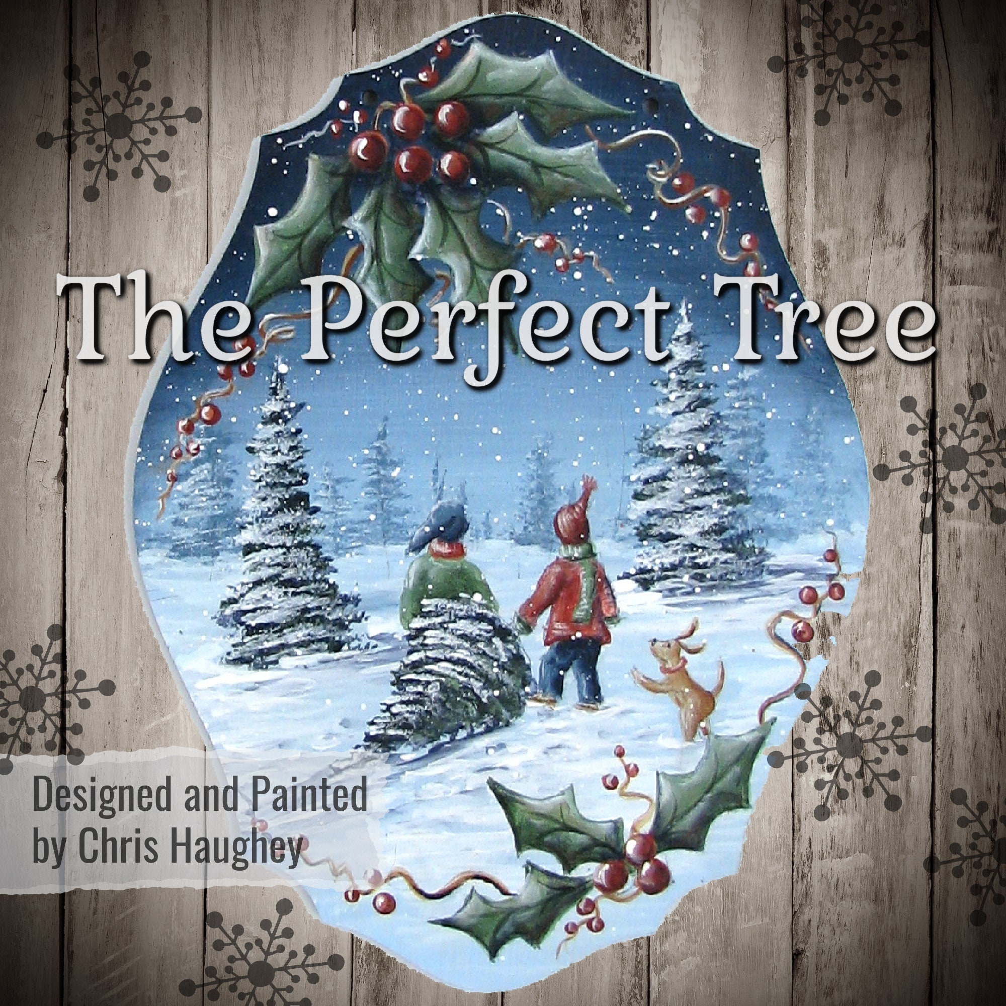 E PATTERN the Perfect Tree Designed & Painted by Chris - Etsy