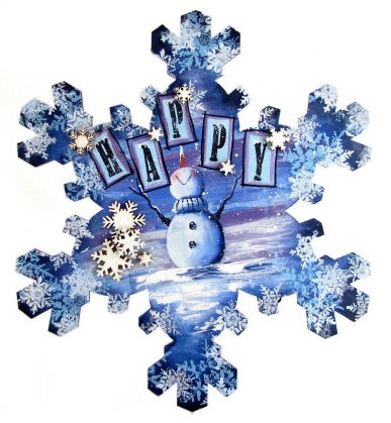 Happy Day Snowflake E-pattern - Etsy