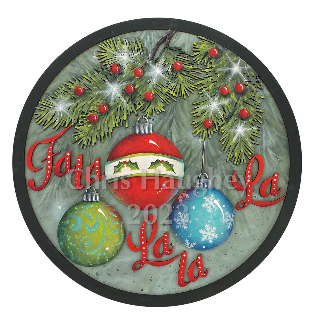 Beginning to Look Like Christmas E-pattern - Designed and Painted by ...