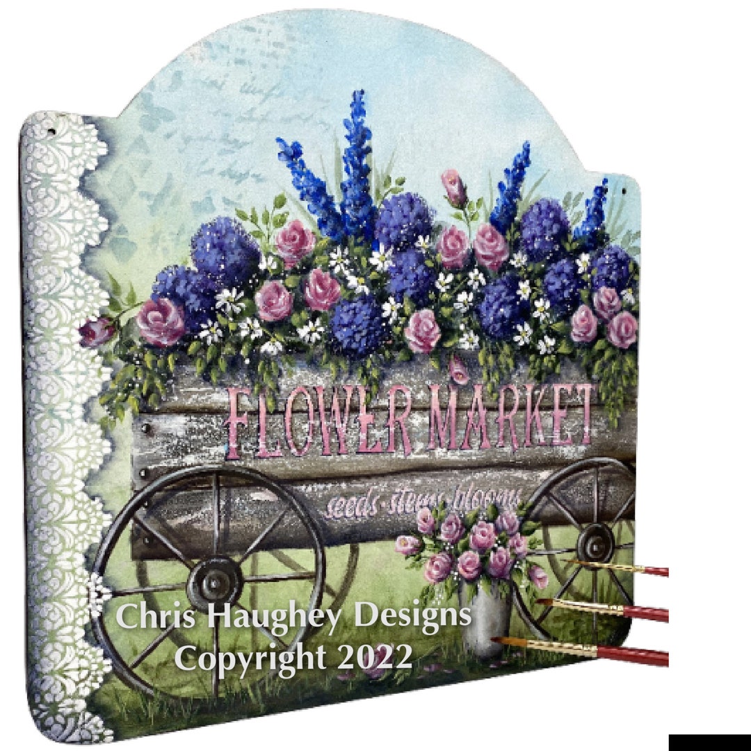 Flower Market E-pattern by Chris Haughey Designs - Etsy