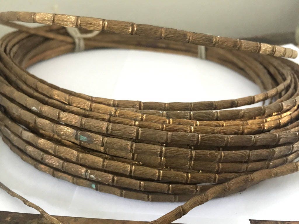 Vintage Bamboo Banding by the Foot 1/4 Wide 22 Piece - Etsy