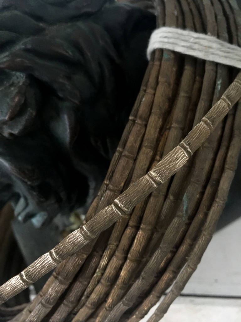 Vintage Bamboo Banding by the Foot 1/4 Wide 22 Piece - Etsy