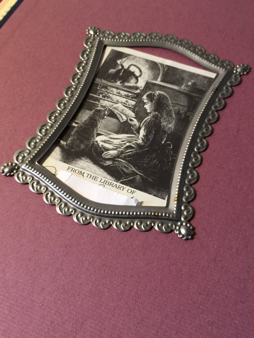 Ruffle Steel Frame Rectangle - Etsy