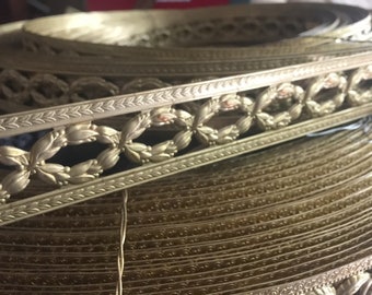 6 Brass Banding Leaf Metal Strip Gallery Wire 720 - Etsy