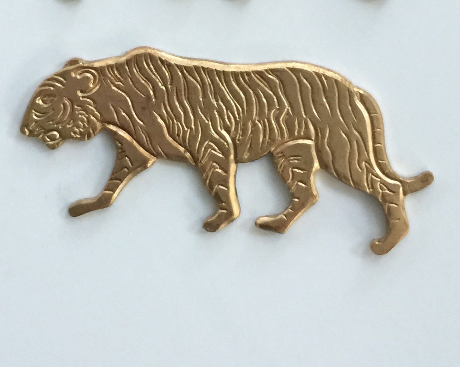 Tigress Tiger Animal Stamping 2 Pc - Etsy