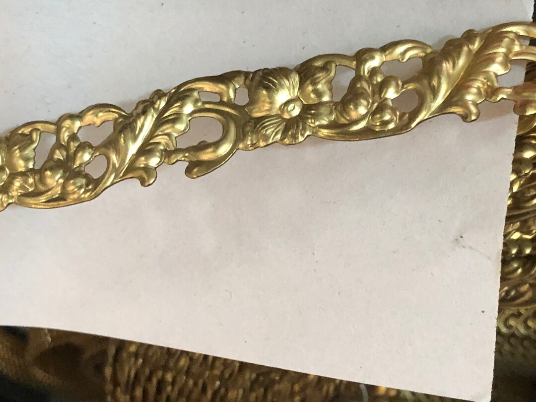 RARE Floral Gallery Banding 3/4" Wide (sold by the Foot) - Etsy