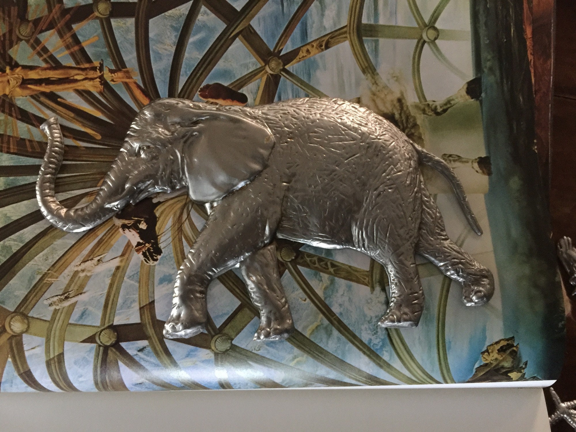 Rare Magnificent BIG Steel Elephant 1 Pc - Etsy