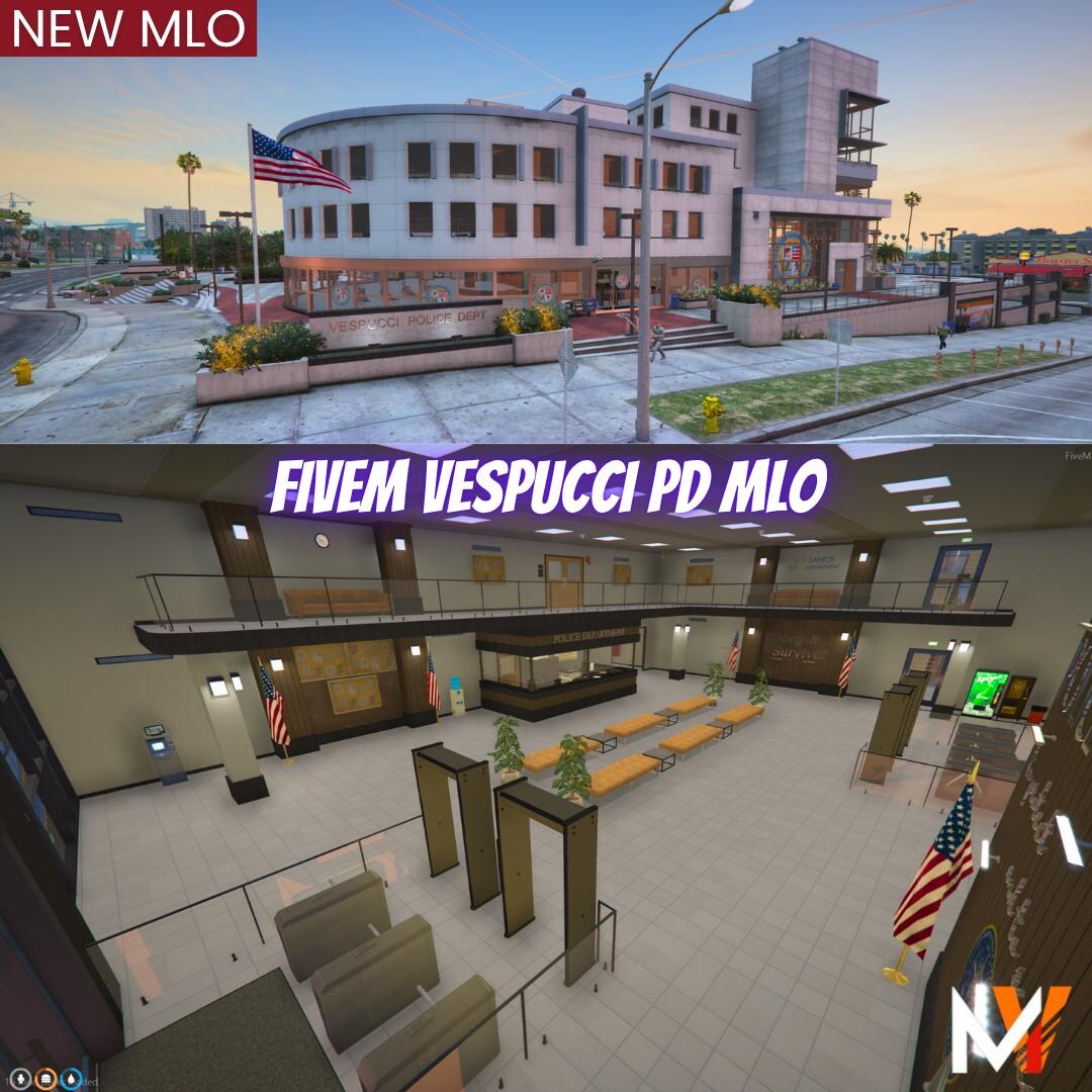 Fivem Vespucci Pd Mlo: Vespucci Police Department - Etsy UK