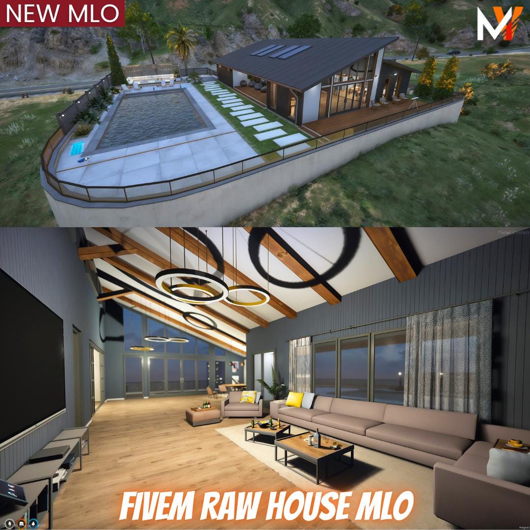 Fivem Raw House Mlo: New Custom Interior - Etsy UK
