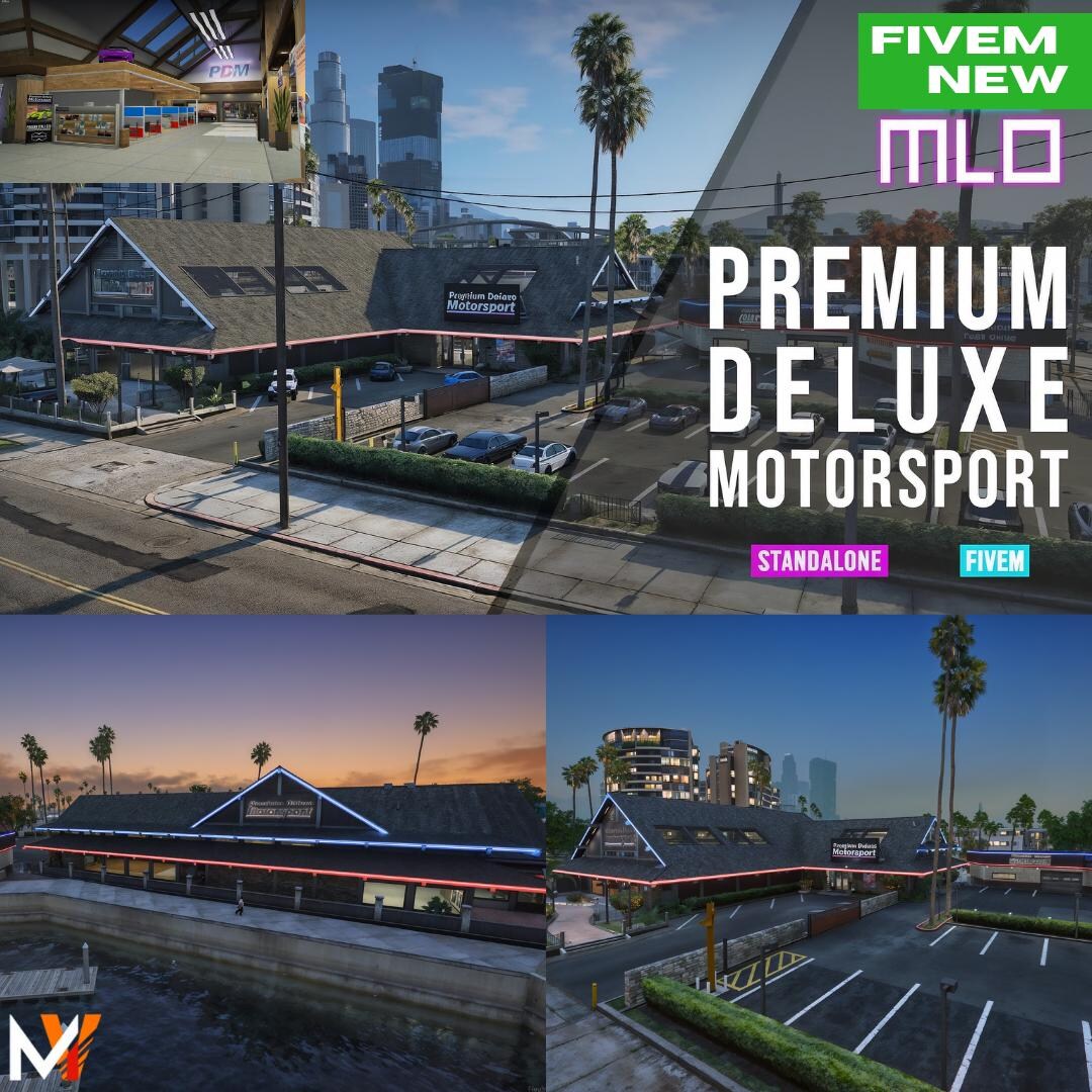 Fivem PDM Dealership MLO: Mechanic Garage - Etsy Canada