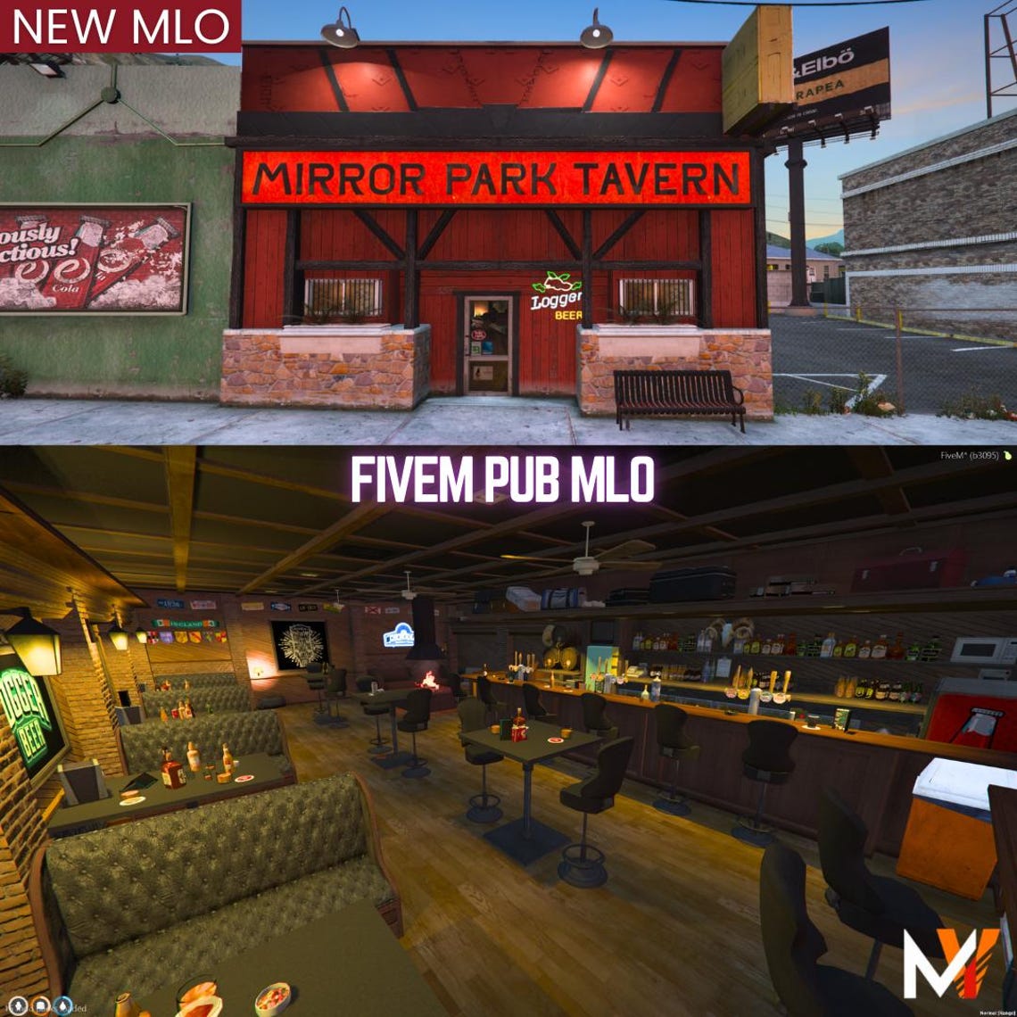 Fivem Pub Mlo: Mirror Park Tavern - Etsy