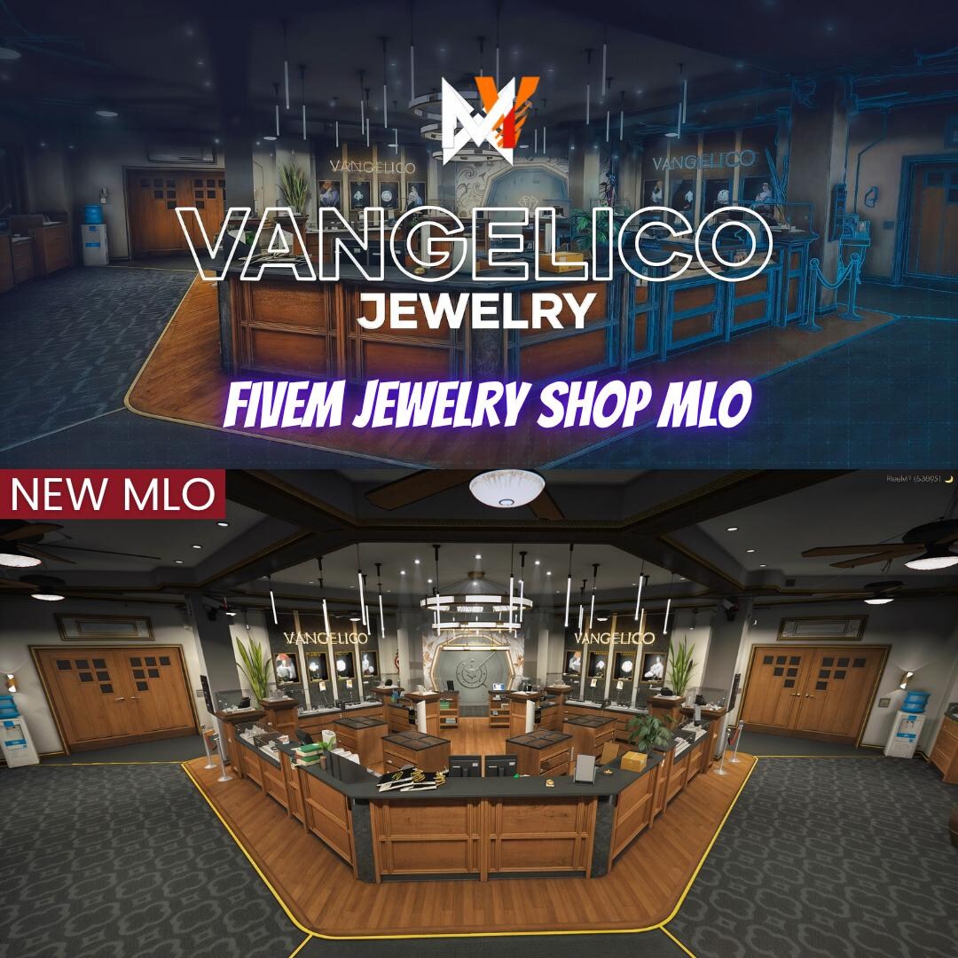 Fivem New Jewelry Shop Mlo: New Custom Interior - Etsy Australia