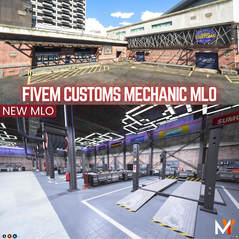 Fivem Mechanic Shops Mlo - Etsy