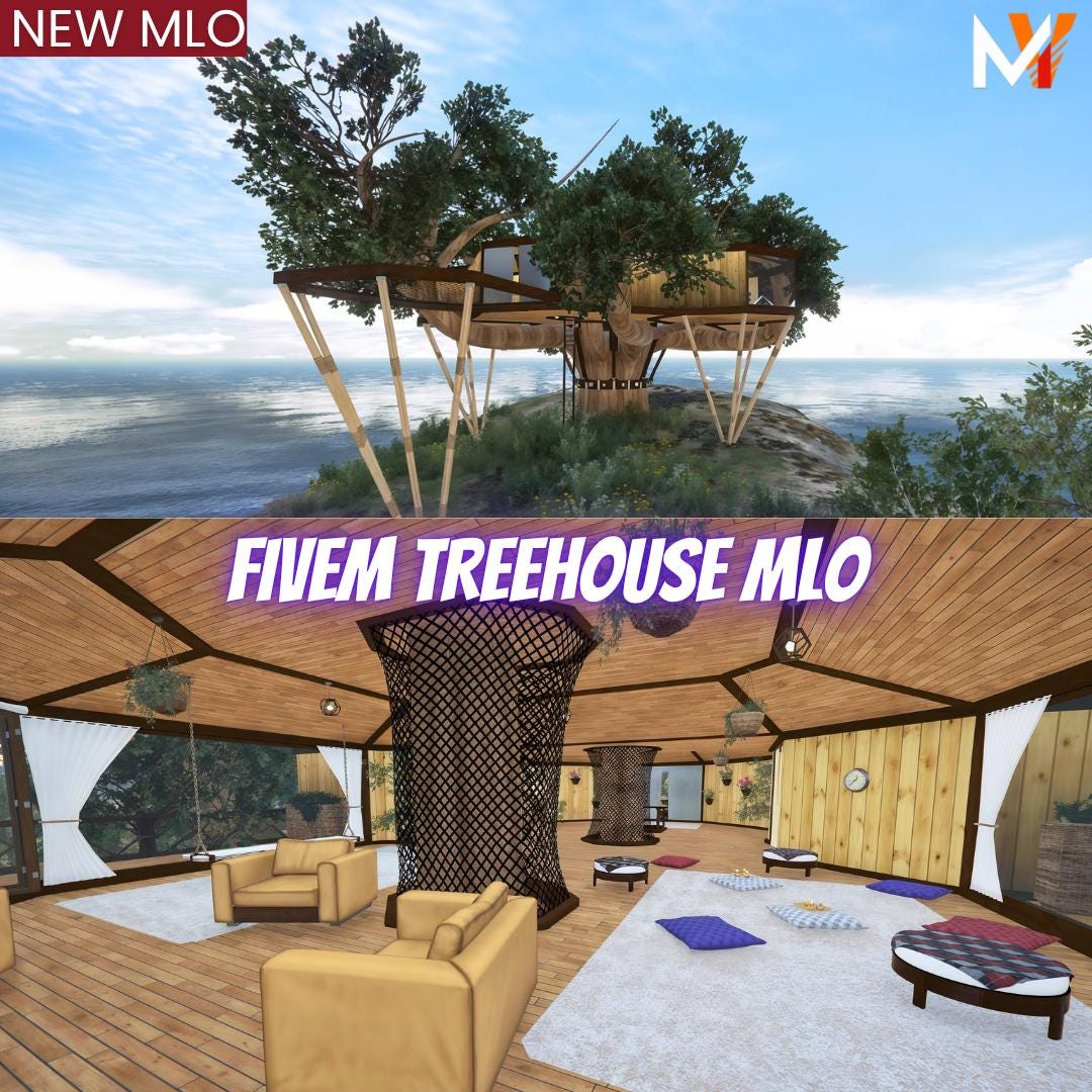 Fivem Treehouse Mlo: 最適化されたカスタムインテリア - Etsy 日本