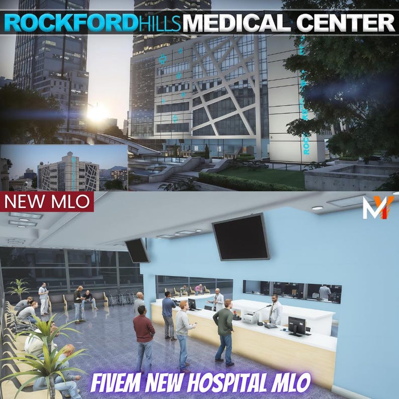 Fivem New Hospital Mlo: Rockford Medical Center - Etsy Italia