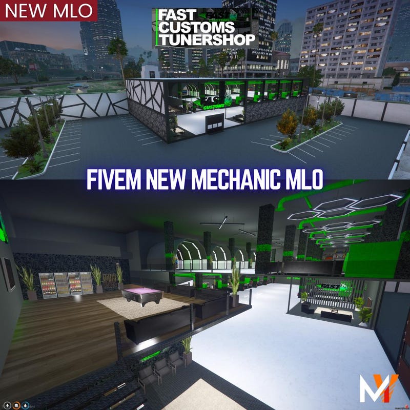 Fivem Mechanic Shops Mlo - Etsy