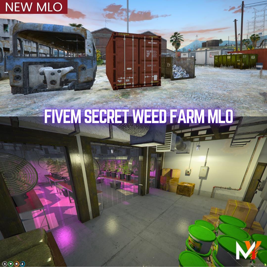 Fivem Secret Weed Farm Mlo: Roleplay Map - Etsy UK
