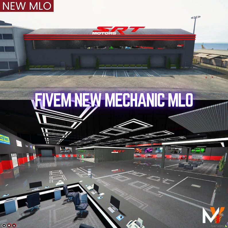Fivem New Mechanic Mlo: SRT Motors Mechanic - Etsy