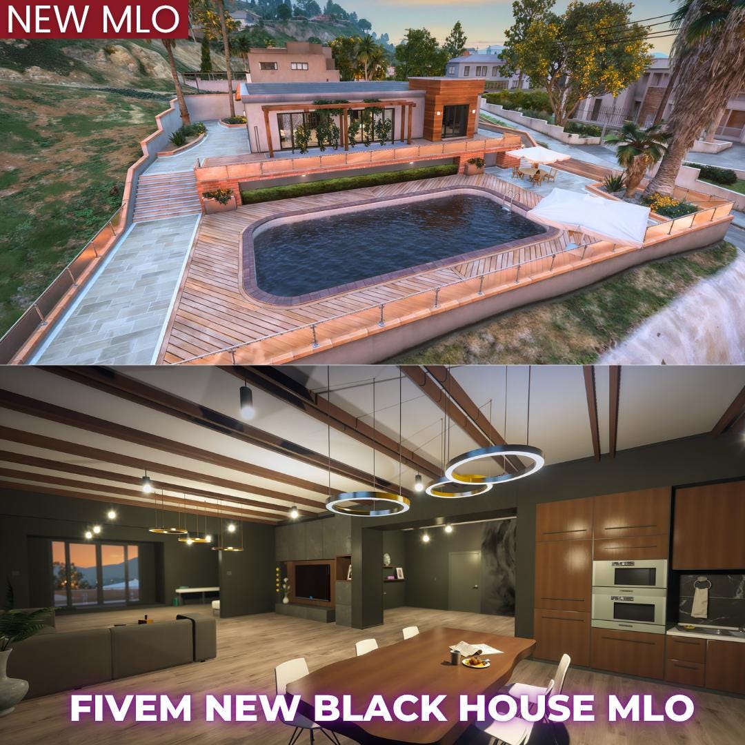 Fivem Black House Mlo: Optimized Custom Interior - Etsy UK