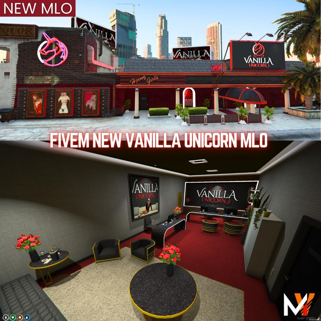 Fivem Vanilla Unicorn Mlo: New Custom Interior - Etsy Canada