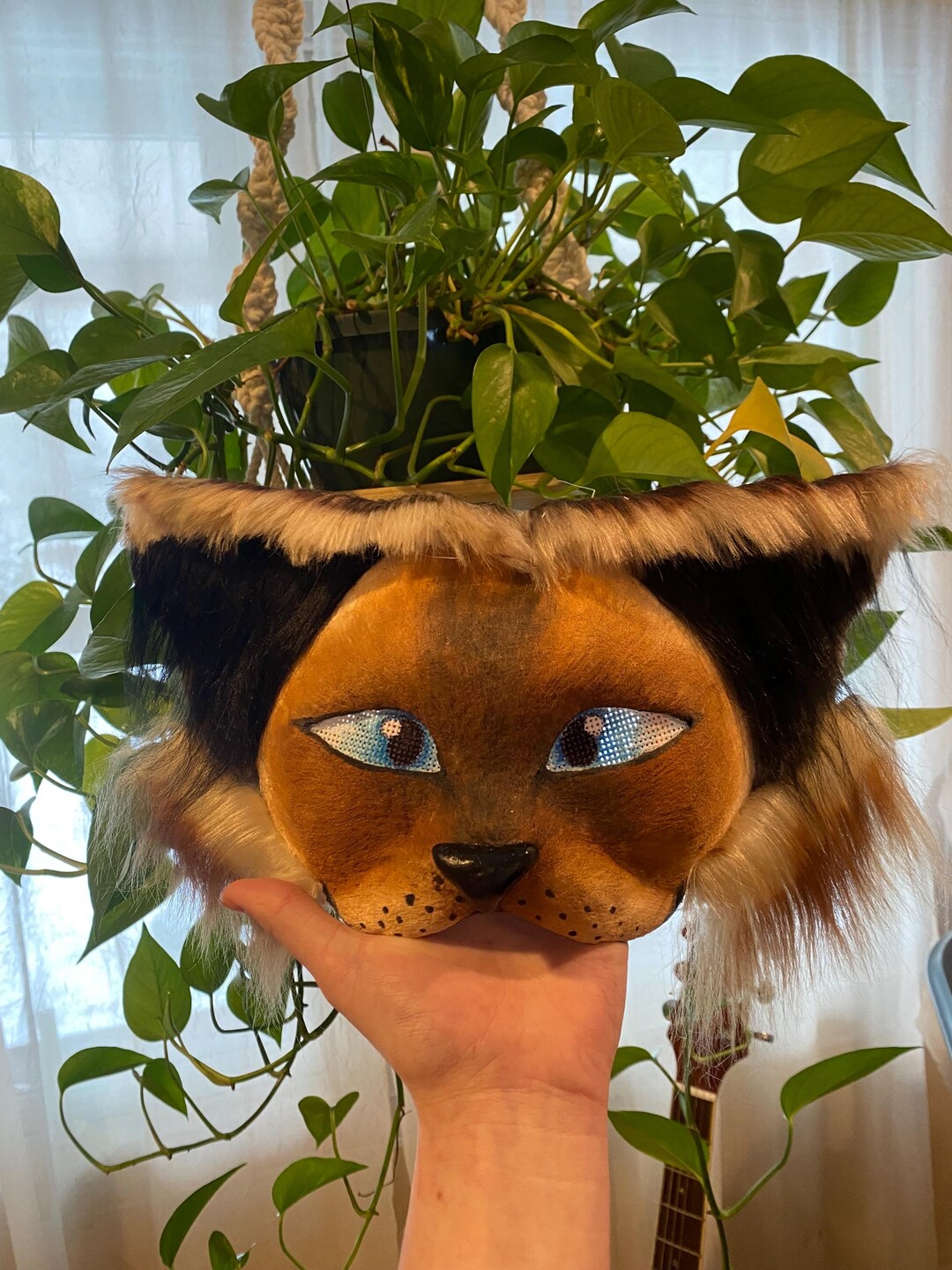 Therian and Furry Siamese Cat Mask - Etsy