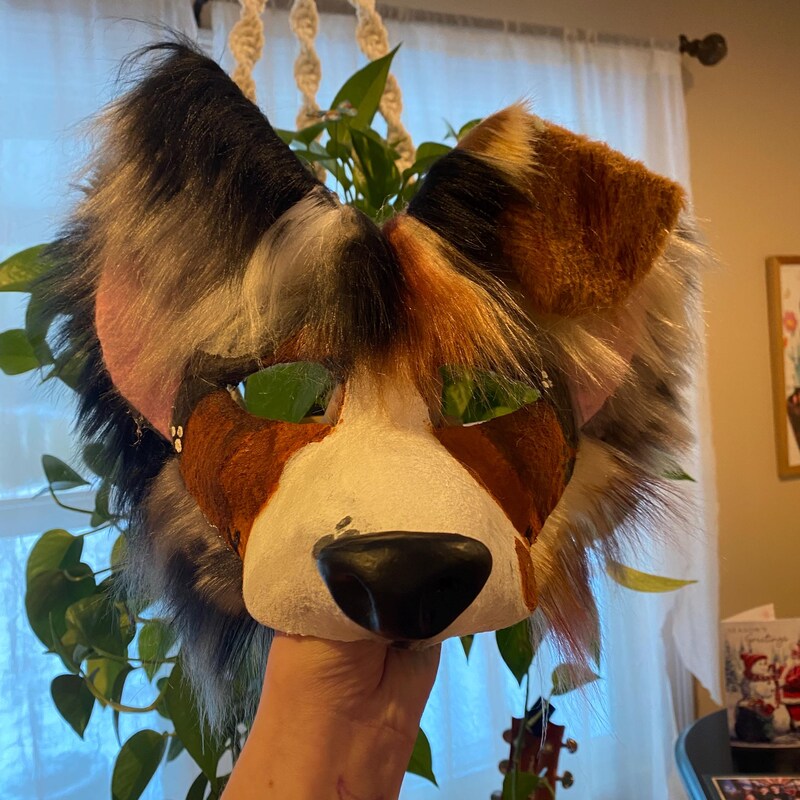 Furry Mask - Etsy