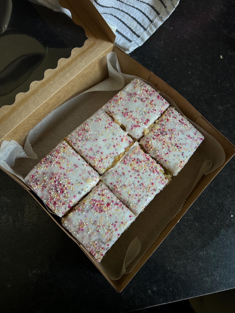 Classic School Cake | Nostalgic Sprinkle Cake - Etsy UK