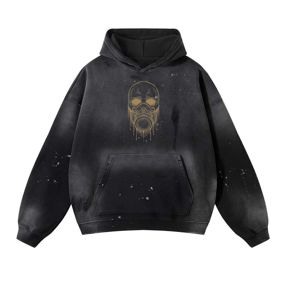 Sacred Contamination Vintage Frayed Hoodie - Etsy