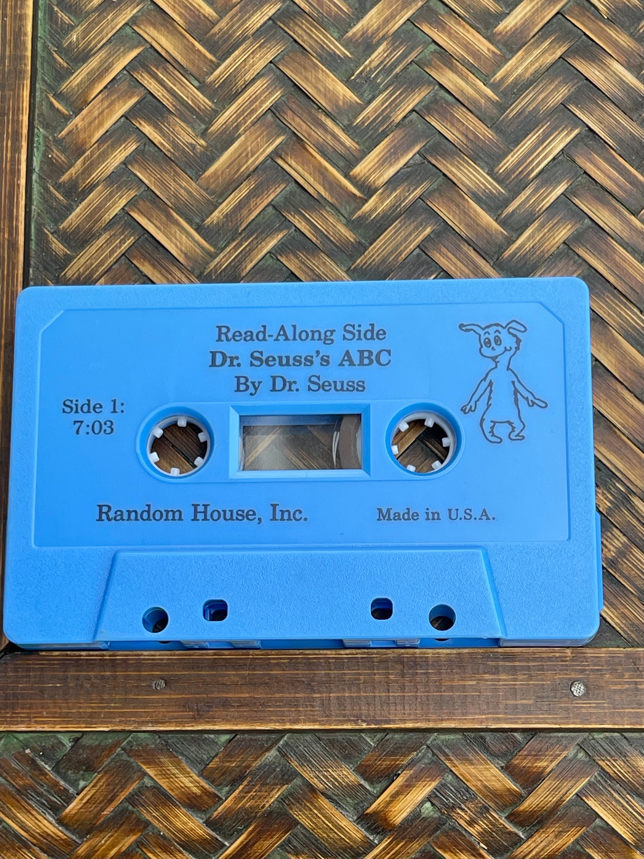 Vintage 1977 Random House Dr Seuss ABC Cassette Tape Audiobook - Etsy