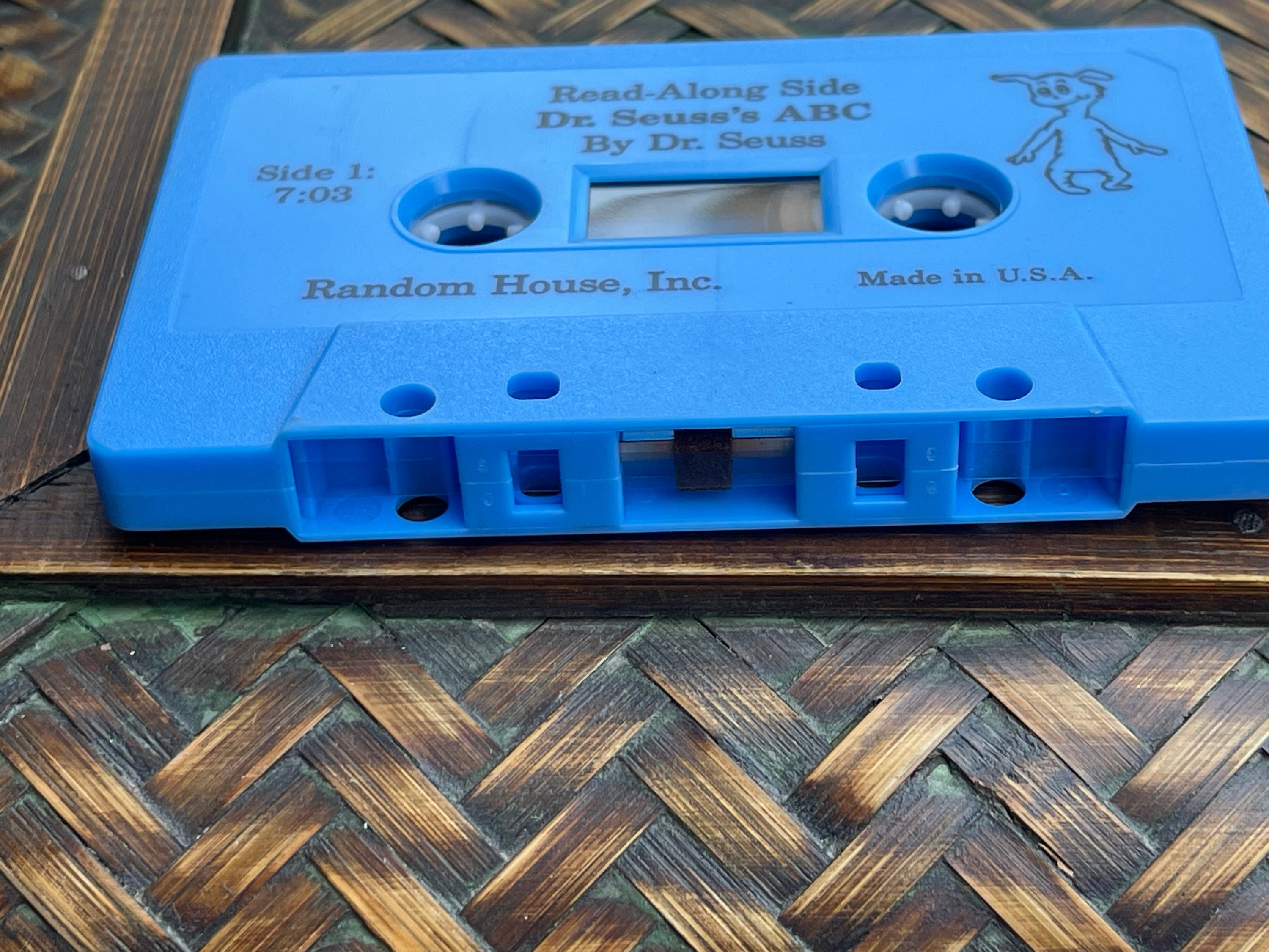 Vintage 1977 Random House Dr Seuss ABC Cassette Tape Audiobook - Etsy