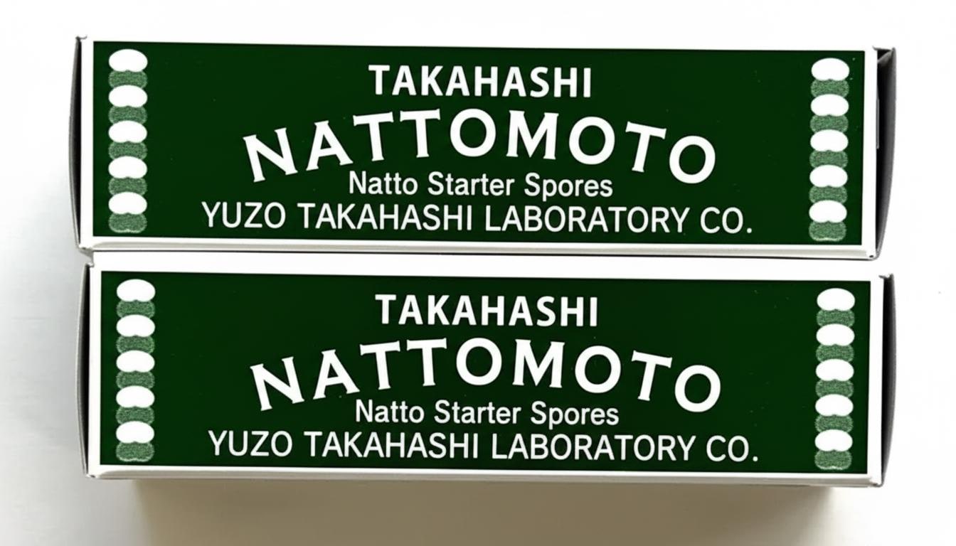 Nattomoto Natto Starter Spores: Traditional Japanese Culture (3G X 2pcs ...