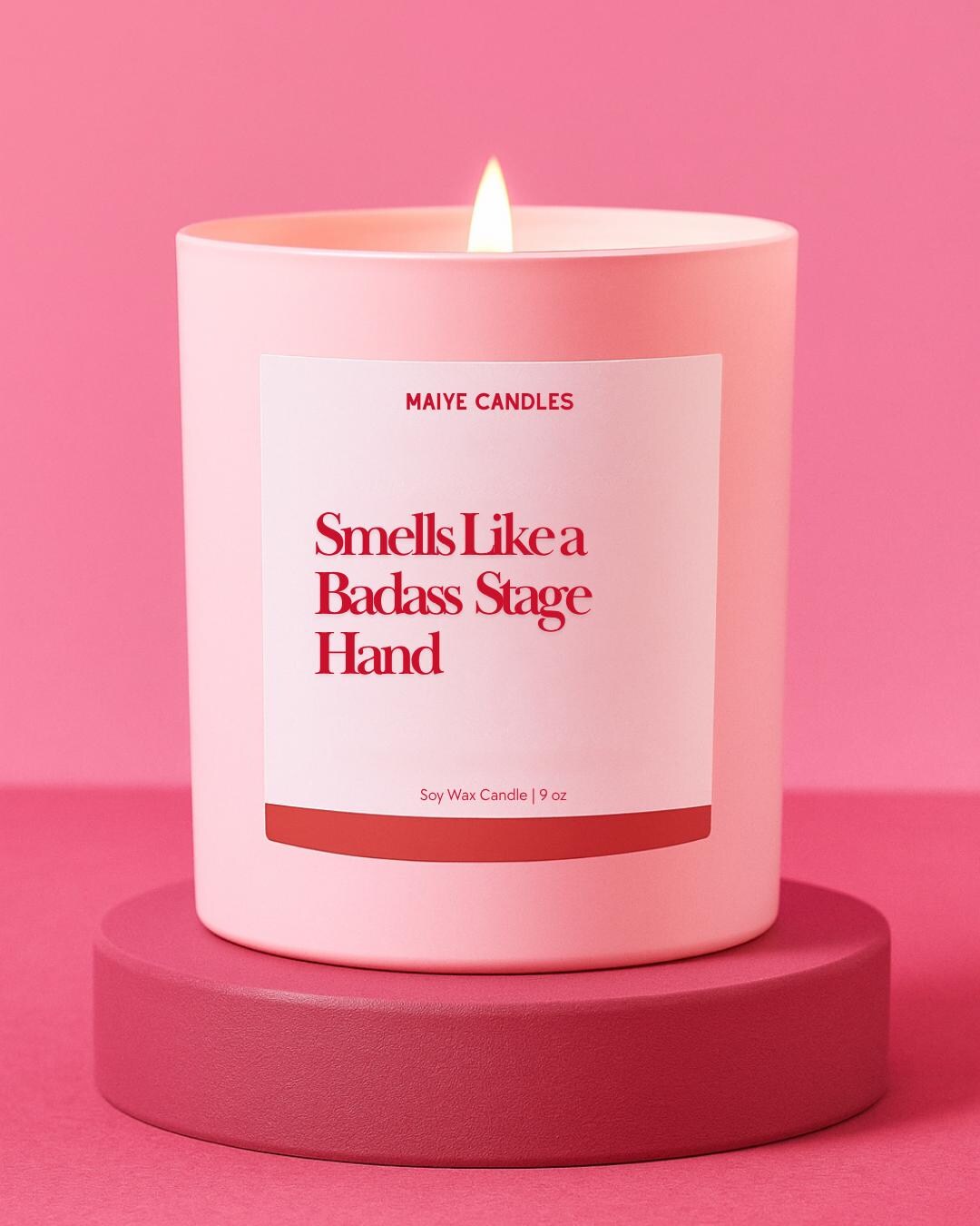 Stage Hand Gift for Performer Candle Singer Dancer Actor Broadway ...