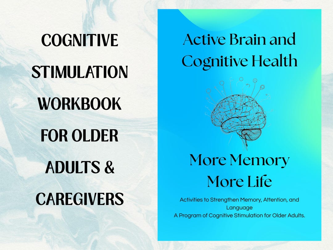 Cognitive Stimulation & Therapy Workbook for Seniors | Memory and ...