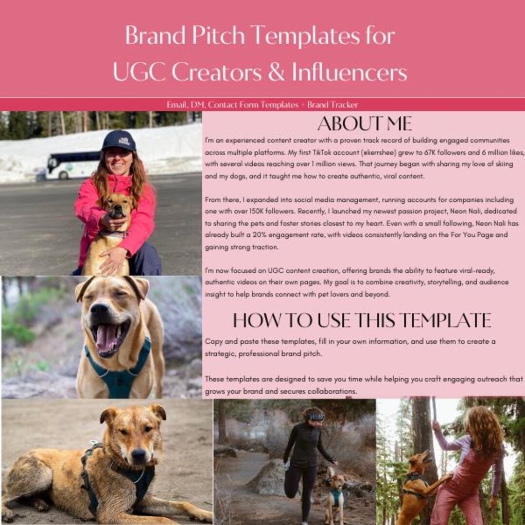 Brand Pitch Email Templates for Creators | Influencer Collaboration ...