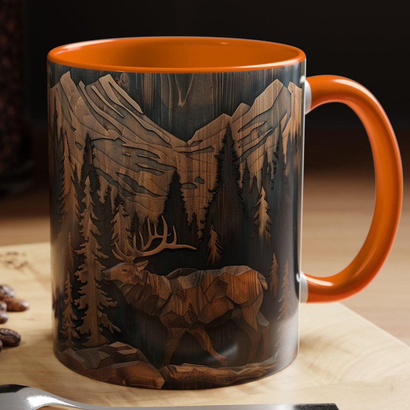 Elk Mug 15 Oz - Etsy