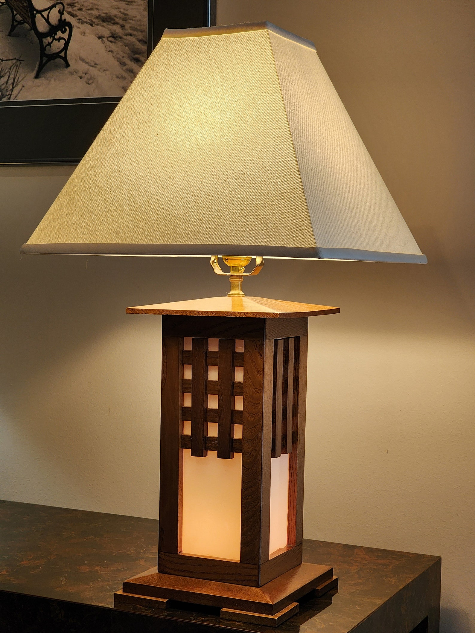 Arts and Crafts Lamp - Etsy