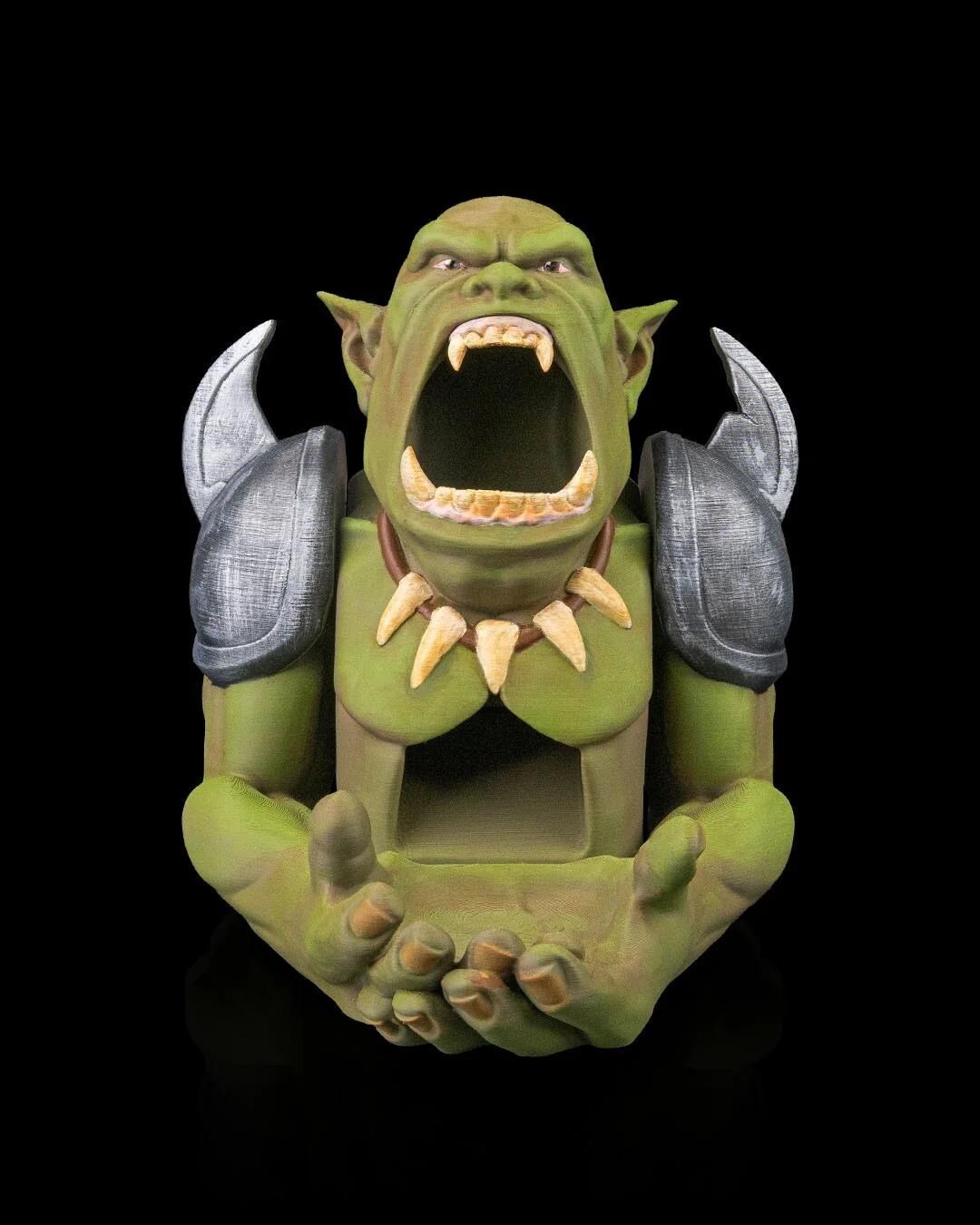Hungry Orc - Dice Tower - Etsy