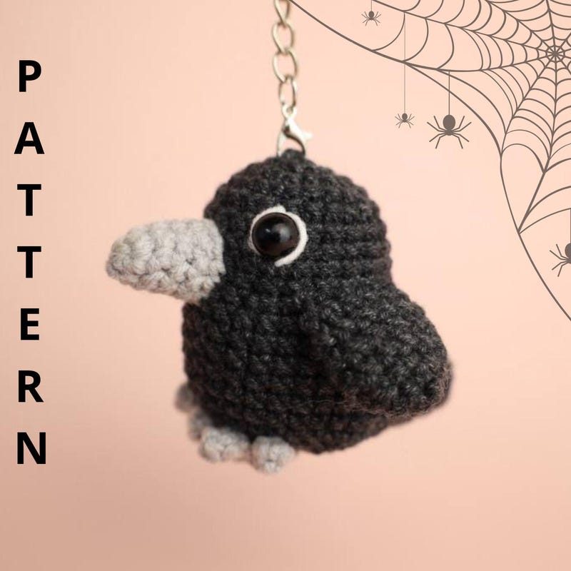 Miniature Crow & Raven - Etsy