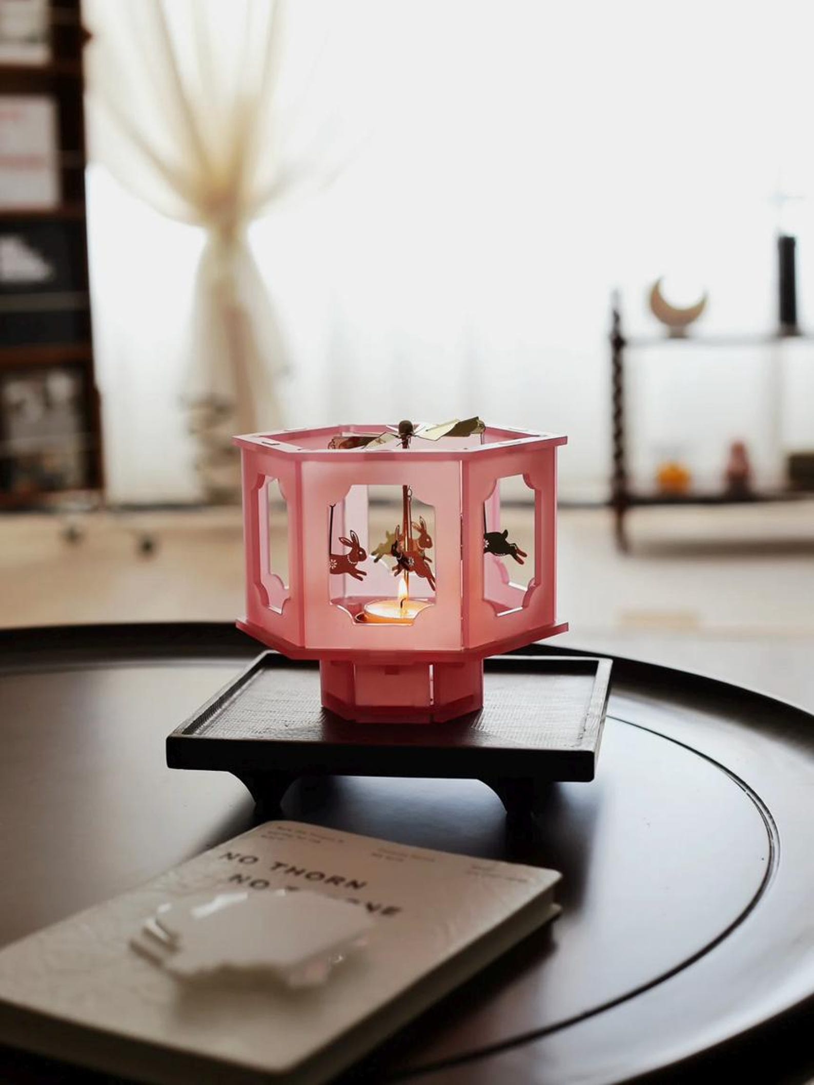 DIY Spinning Candle Holder & Light Decor WITH 8 CANDLES! - Etsy