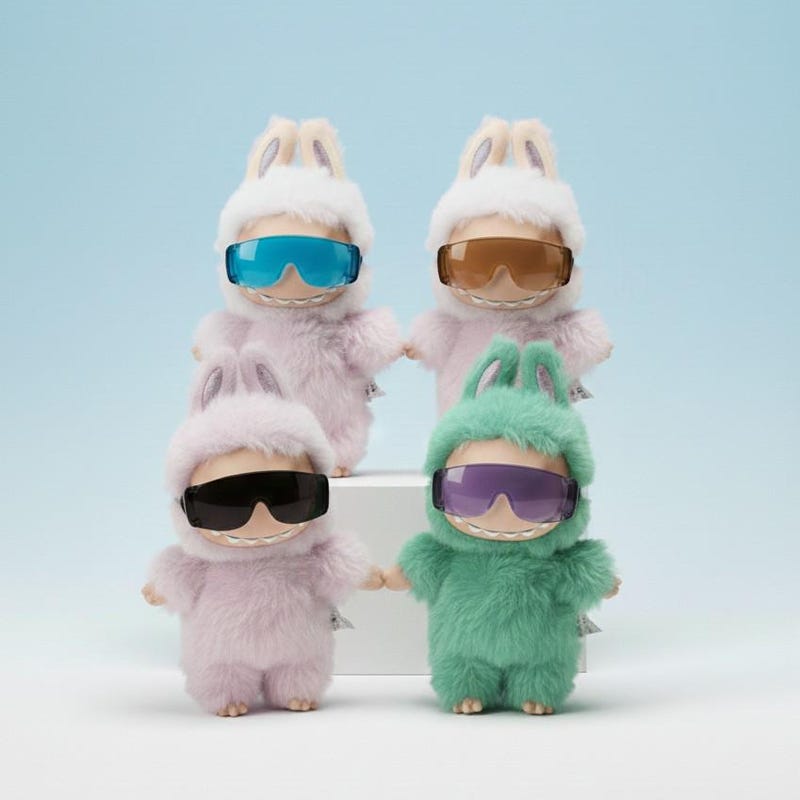 Blue Labubu Dolls - Etsy