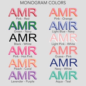 Shadow Monogram Travel Jewelry Case, Personalized Gift for Her ...