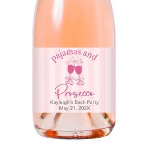 Pajamas and Prosecco Champagne Labels, Pajamas and Prosecco ...