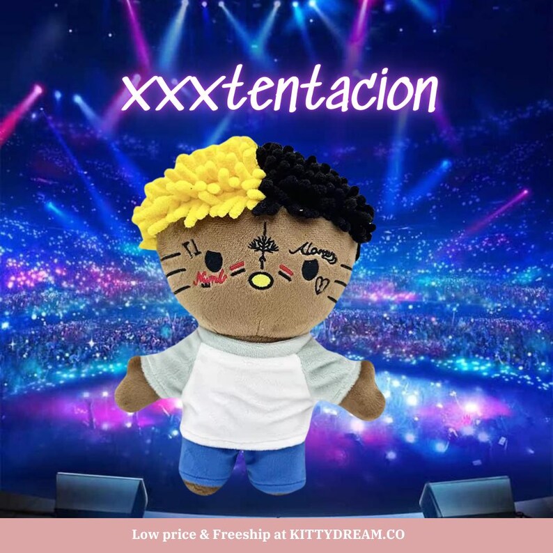 Hello Kitty Frank Ocean Lil Peep Xxxtentacion Drake Plushies, Artist ...