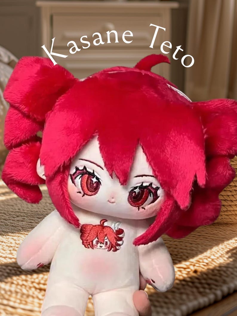 20cm Game Girl Kasane Teto Nendoroid Plus, Utao Kasane Teto Cosplay ...